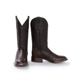 Stetson Men's Kaycee Brown Caiman Belly Cowboy Boot 12-020-1852-0201